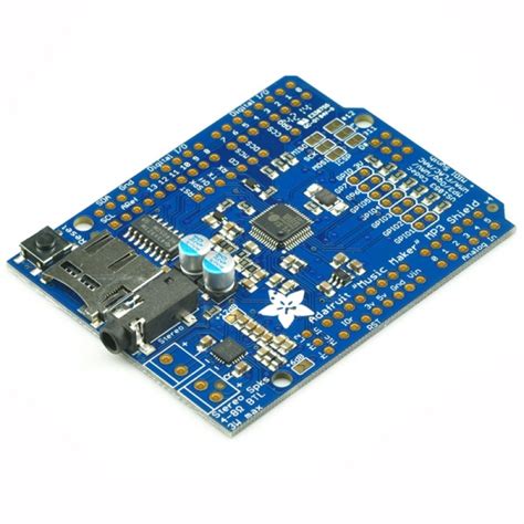 Arduino Усилитель Mp3 Shield Stereo Amp усилитель звука стерео Mp3 шилд Adafruit Music