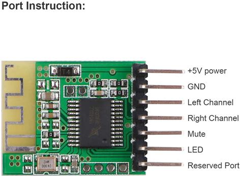 Bluetooth Receiver Module 40 Audio Makerfocus