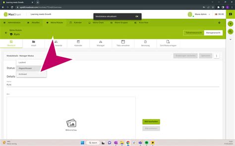 Delete Modulecourse Delivery Maxbrain Learning Platform