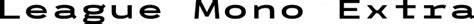 League Mono Font Free By Tyler Finck Font Squirrel
