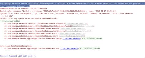 Solution For Android To Appium Issuesbugs Appium Discuss