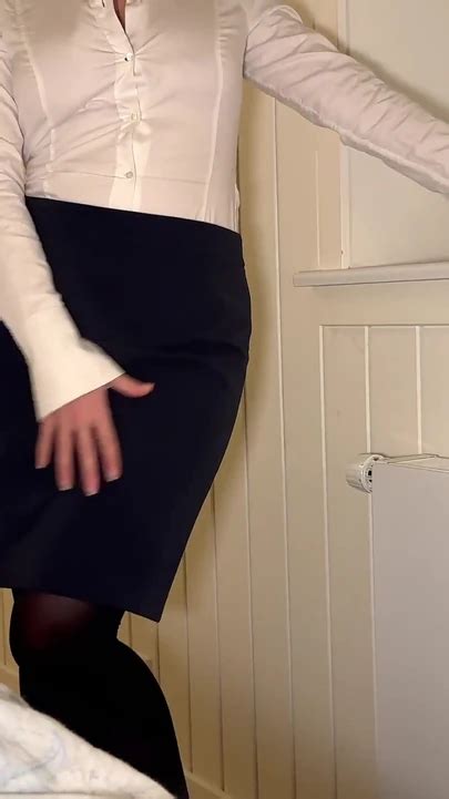 Secretary Joining The Boss In The Bedroom For Pov Doggy Sex Ends With