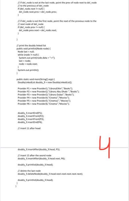 Solved Code Class Provider Int Id String Name String