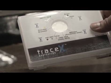 Mobile Explosive Detector Kit For Military Uses TraceX