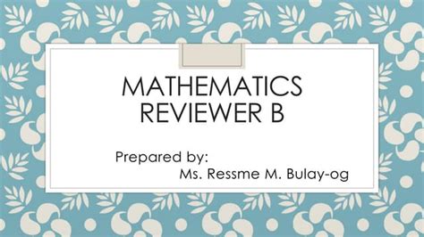 Rapid Mathematics Assessment Ks2pptxpdf