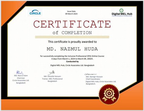 Spss Dataanalysis Statistics Professionaldevelopment Digital Circleassociatesbd Nazmul Huda