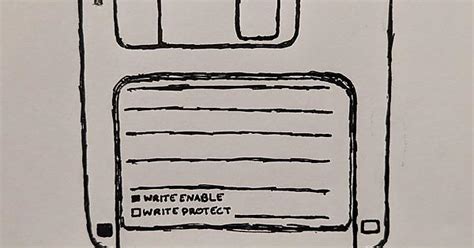 Doodle Of A Floppy Album On Imgur