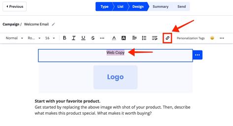 Add The Web Copy Link To Your Emails Activecampaign Help Center