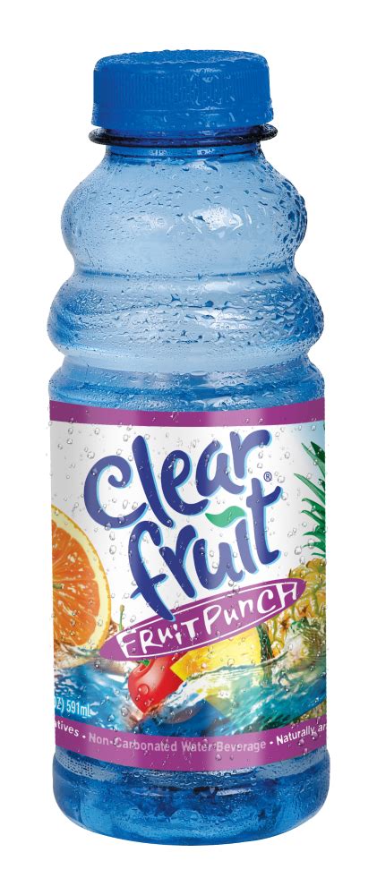 Clearfruit Fruit Punch Flavored Bottled Water 20 Fl Oz Frys Food Stores