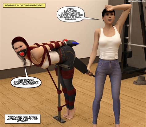 Rule 34 3d Batman Series Batwoman Big Breasts Bondage Bound Damselindistress Daniel Remo Art