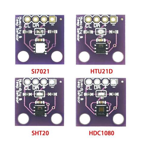 Hdc1080 Si7021 Sht20 Industrial High Precision Humidity Sensor With I2c