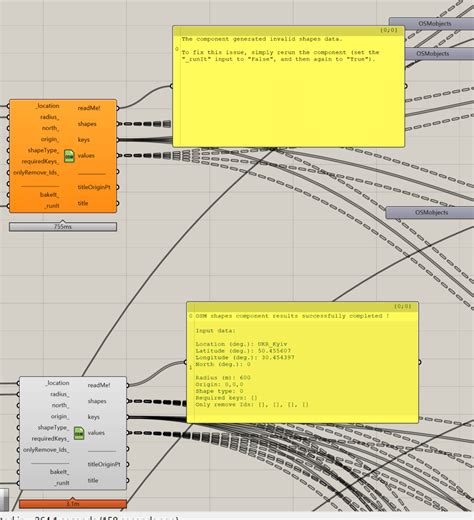 gismo the component generated invalid shapes data gismo mcneel forum