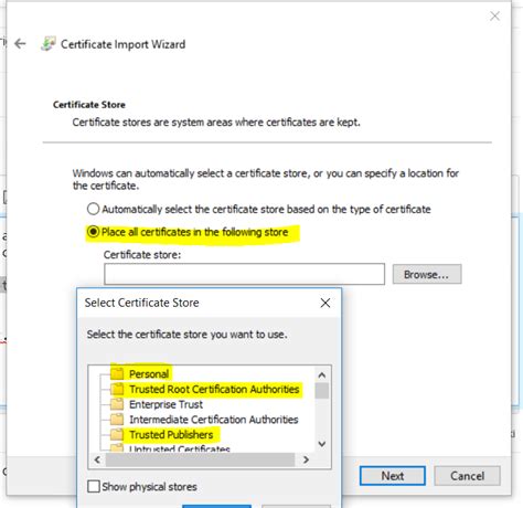 Bad Certificate For UWP App Error Code X B