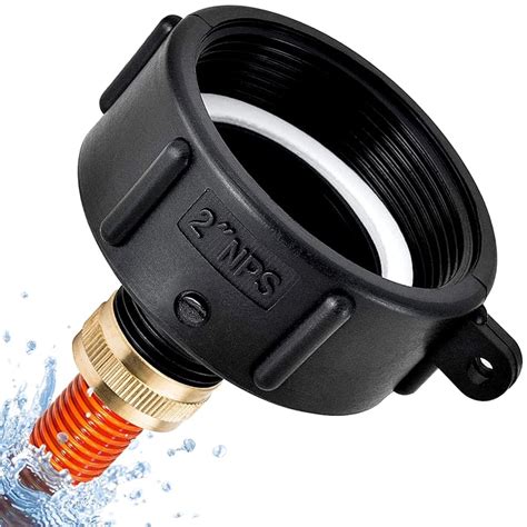 Buy Kitchen And Beyond Ibc Tote Adapter For Garden Hose 275 330 Gn