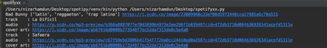 Hi I Need Help With This Spotipy Python Concept