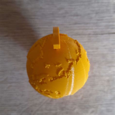 Spinning Globe Ornament By Dagill Download Free Stl Model