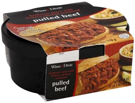 Winn Dixie Pulled Beef Oz Nutrition Information Innit