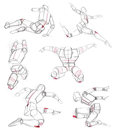 常规姿态动作 人体绘画教程 知乎