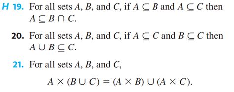 Solved Use An Element Argument To Prove Each Statement In Chegg Com