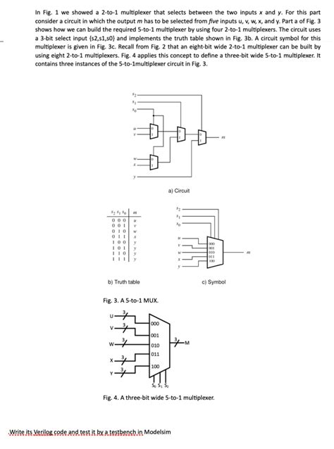 solved in fig 1 ﻿we showed a 2 to 1 ﻿multiplexer that