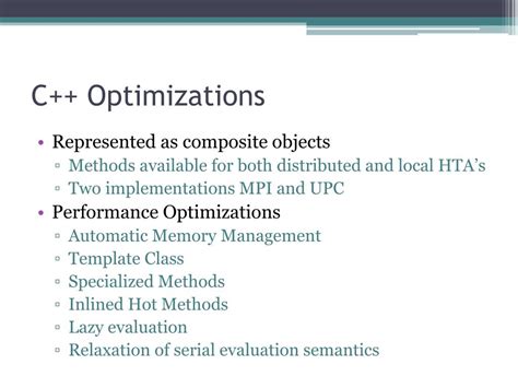 Ppt Hierarchically Tiled Arrays Powerpoint Presentation Free Download Id2095572