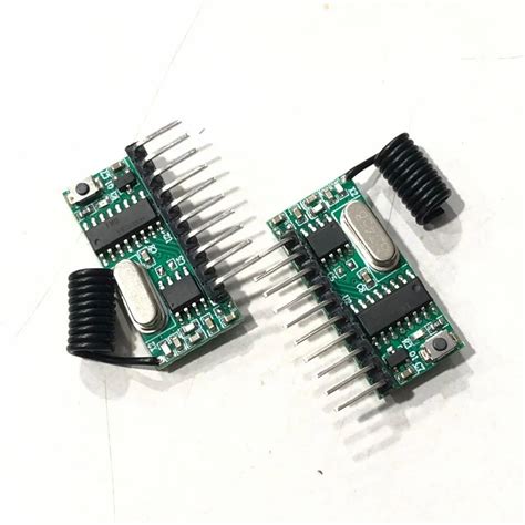 Roboway Wireless 433mhz Rf Receiver Remote Control 4 Way Learning Decoder Board At ₹ 300 Piece