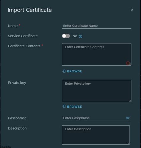 Nsx 4x Certificate Replacement Virtual Bytes