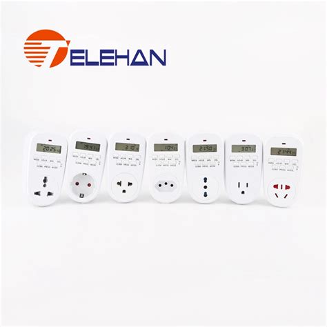 Tes A Digital Time Switch Socket Timer Socket Timer Switch Time Switch And Timer Switch Socket