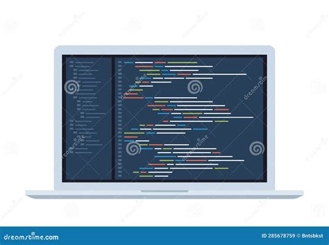 Computer Software Coding Vector Concept Programming Coding Script Java