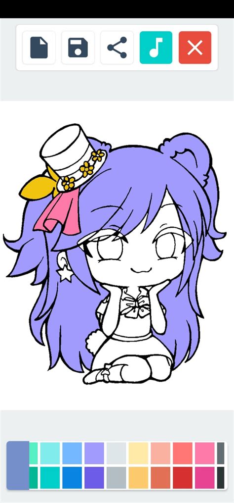Android 용 Gacha Life Coloring Book Games 다운로드