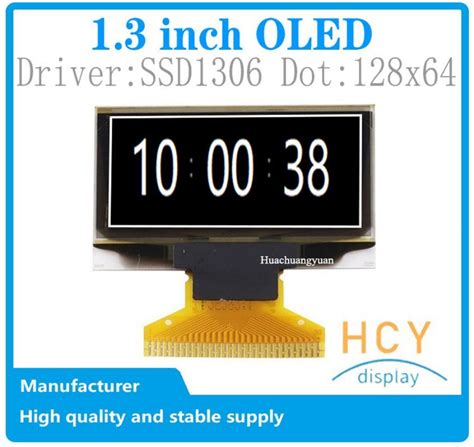 High Temperature Inch OLED Display Suitable For Medical Wearing Products OLED Display And