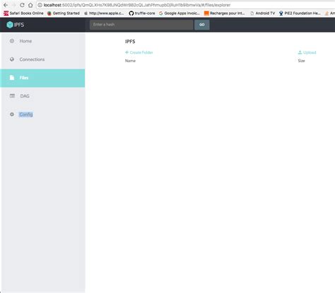 No Files Displayed In The Browser Issue 725 Ipfs Ipfs Webui GitHub