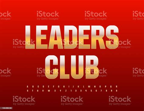 벡터 프리미엄 컨셉 리더스 클럽 엘리트 알파벳 문자 및 숫자 세트 1위에 대한 스톡 벡터 아트 및 기타 이미지 1위 경영자 고급 Istock