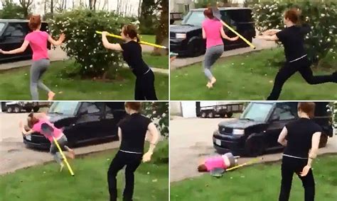 Im Not Prince Charming • Girl Fight Ends With A Shovel To The Head Goes