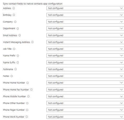 how to sync all corporate users contacts to contacts app on managed