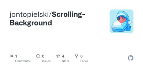 Github Jontopielski Scrolling Background