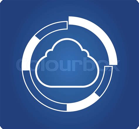 Cloud Computing Stock Vector Colourbox