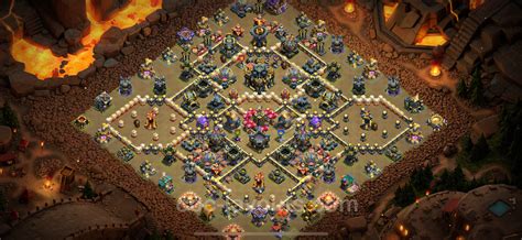 Melhor Layout Para Guerra Cv17 Com Link Anti Tudo Coc Clash Of Clans 2025 Centro De Vila 17