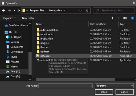 Can T Set Notepad As Default Program In Windows 10 Notepad Community