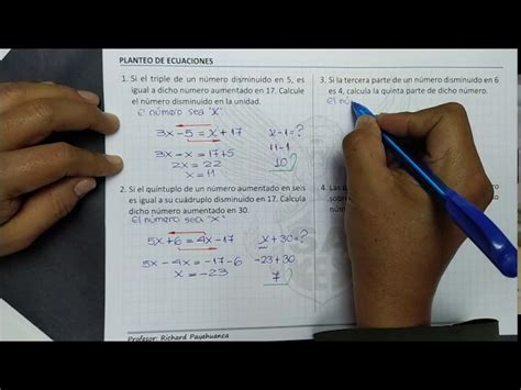 Cómo Se Expresa La Quinta Parte De Un Número En álgebra