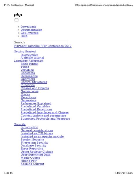 search php booleanos manual pdf boolean data type php