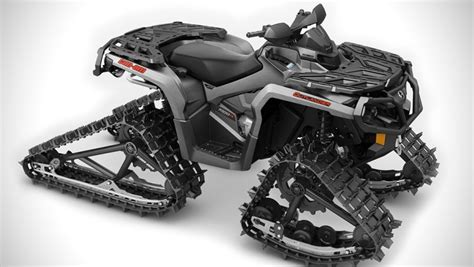 Ride Out The Rest Of Winter On This Aggro Atv With Snow Tracks Maxim