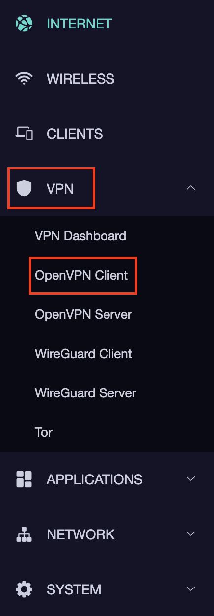 Flint Slate GL INet NordVPN OpenVPN Setup
