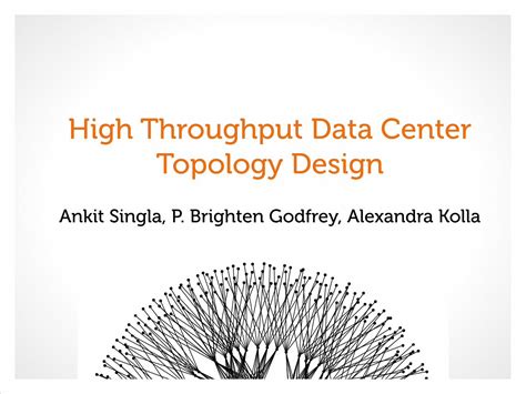 pdf high throughput data center topology design usenix · high