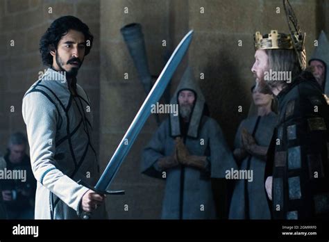 THE GREEN KNIGHT From Left Dev Patel As Gawain Sean Harris Ph Eric Zachanowich