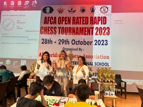 Garv Gaur Wins 1st Afca Rapid Rating Open 2023 Chessbase India