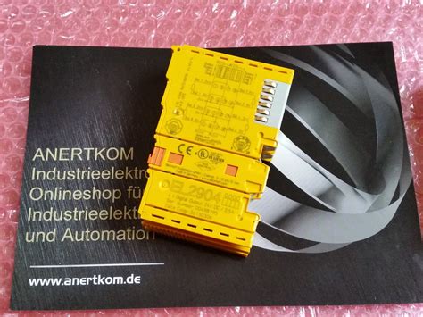 Beckhoff El2904 Ethercat 4 Kanal Digital Ausgangsklemme Twinsafe Andre Ertel Anertkom