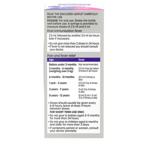 Calprofen 100mg5ml Oral Suspension Ibuprofen 100ml
