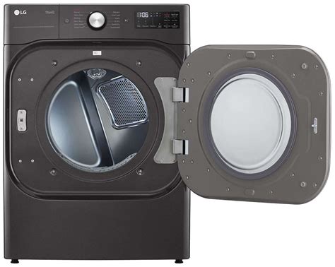 Lg Dlgx8901b 29 Gas Dryer 90 Cuft Black Steel Us Appliance