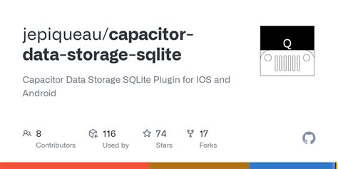 capacitor data storage sqlite docs usage md at master · jepiqueau